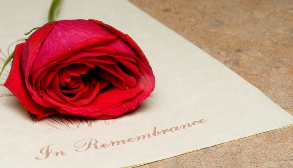 Remembrance – the action of remembering - Coles Funeral Directors